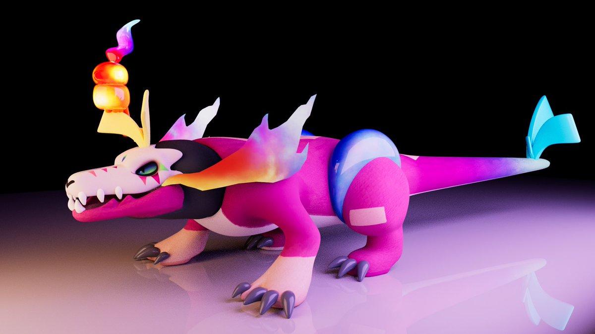 Skeledirge fan art #2 | Skeledirge | Know Your Meme