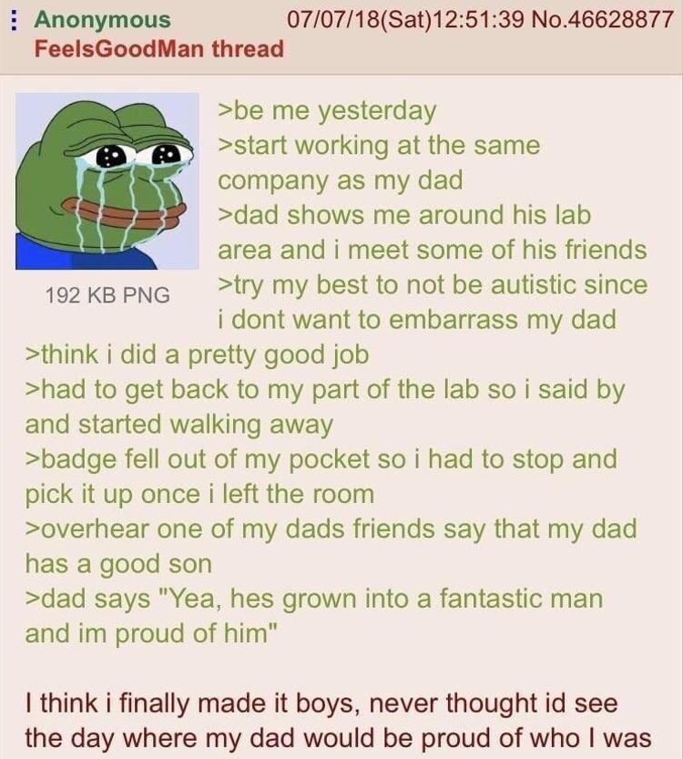 Anons dad is proud | /r/Greentext | Greentext Stories | Know Your Meme