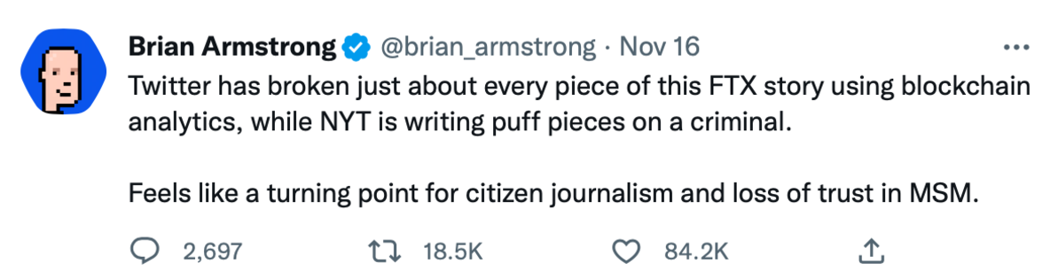 Turning Point In Citizen Journalism | FTX Crypto Crash | Know Your Meme