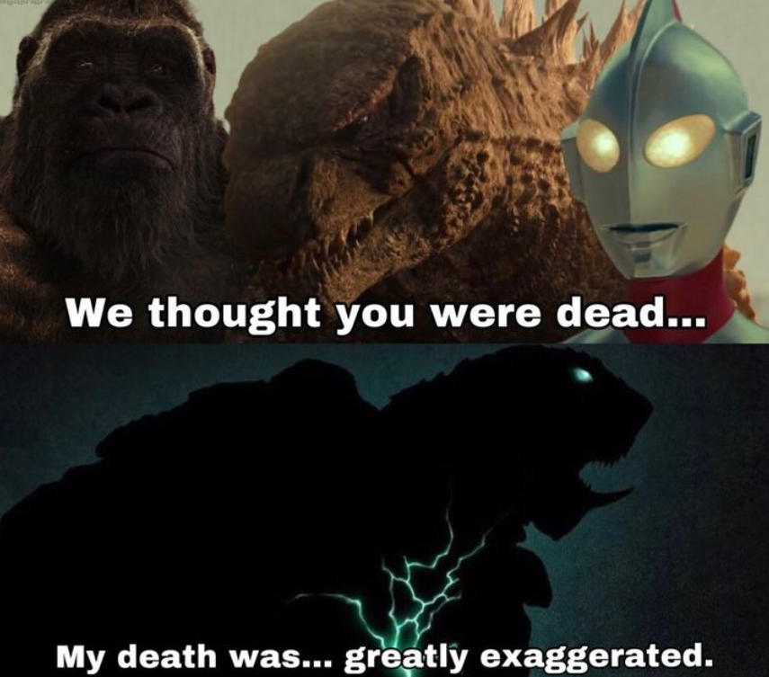 Gamera returns | Godzilla | Know Your Meme
