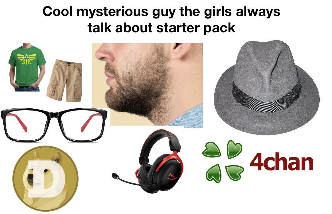 Cool guy y starter pack | /r/starterpacks | Starter Packs | Know Your Meme