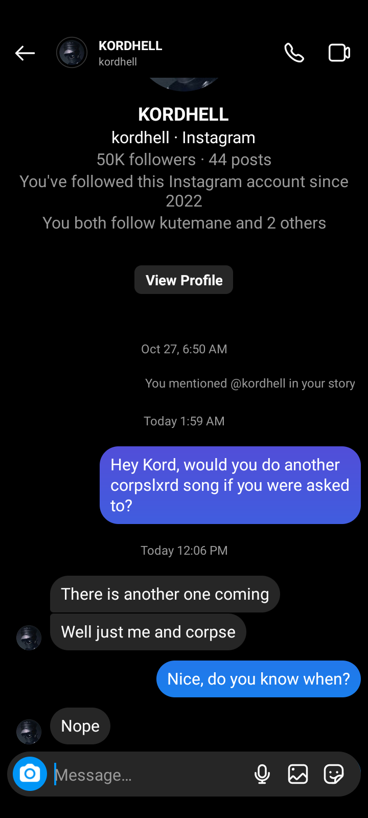 Corpse and Kordhell | /r/CorpseHusband | Corpse Husband | Know Your Meme