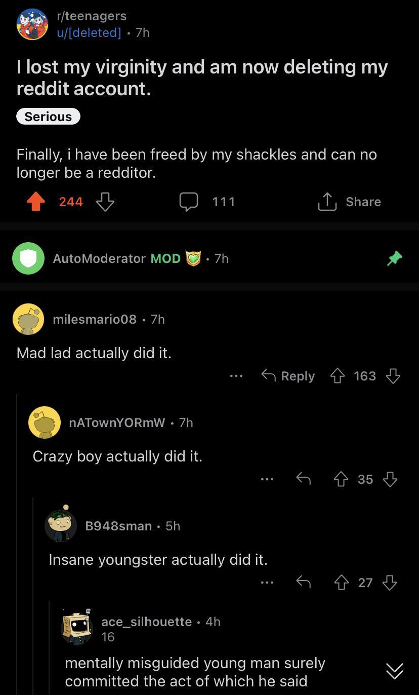 Mad Lad finally achieved the dream all redditors want | /r/madlads ...