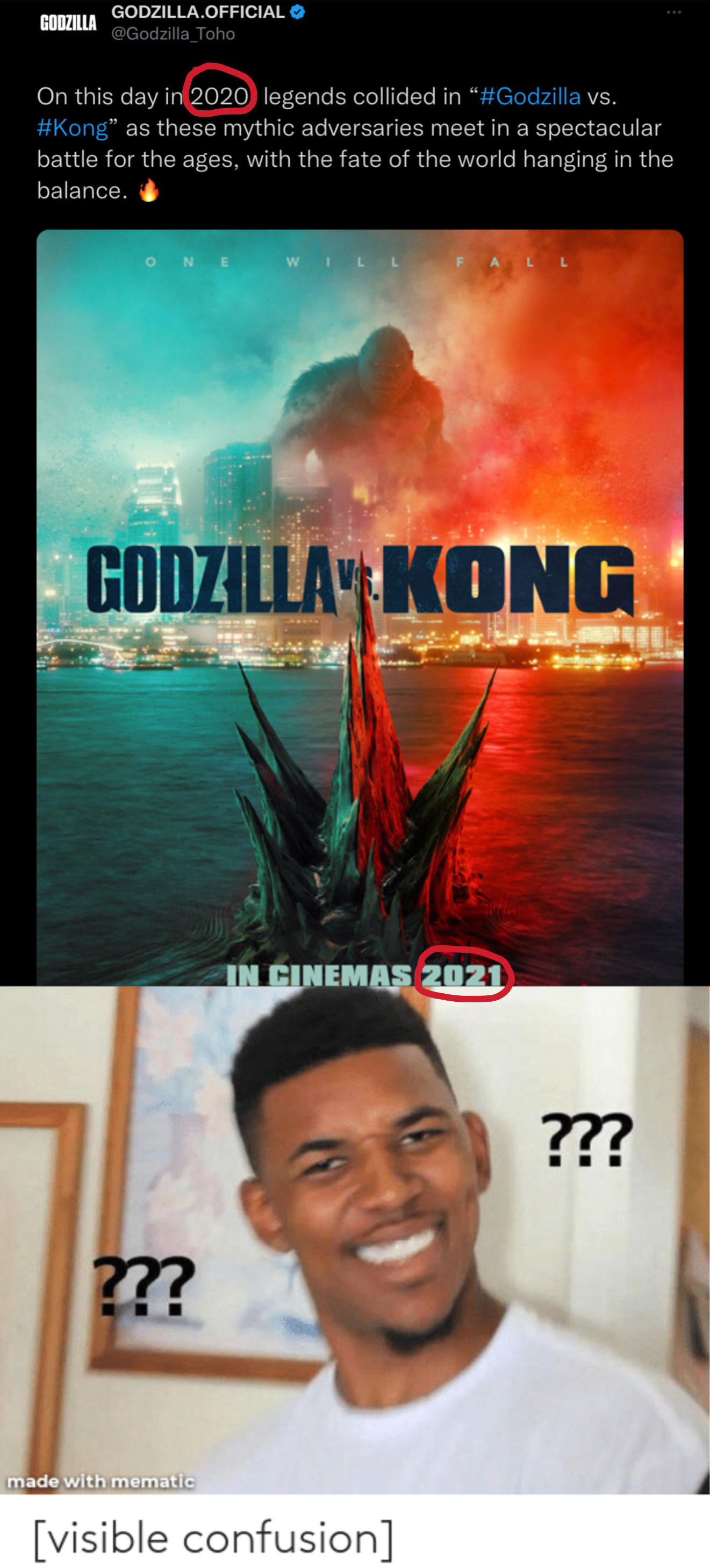 Toho doesn’t remember | Godzilla vs. Kong | Know Your Meme