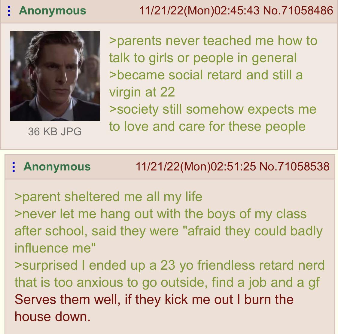 Socially retarded arsonist | /r/Greentext | Greentext Stories | Know ...