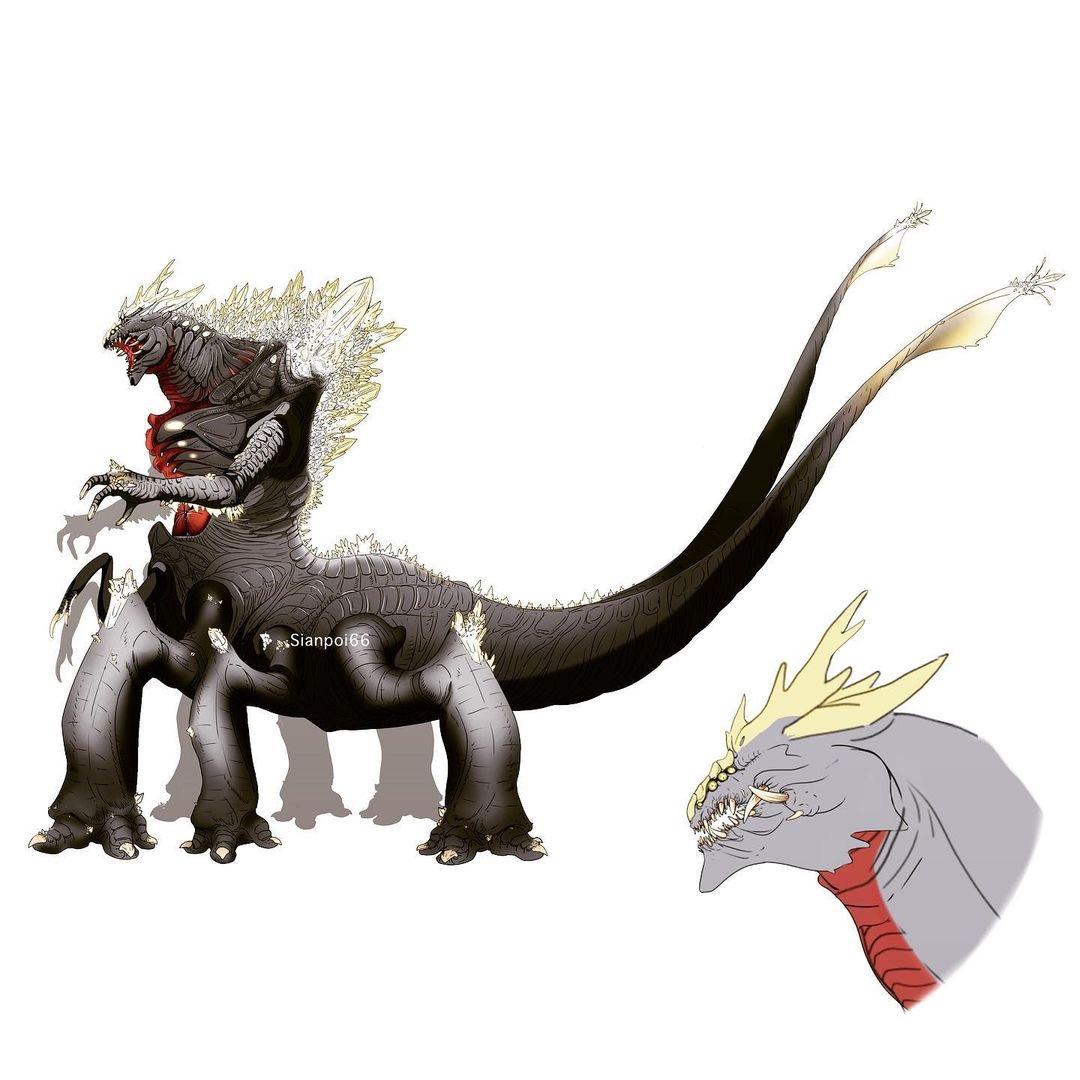Shin Spacegodzilla | Godzilla | Know Your Meme