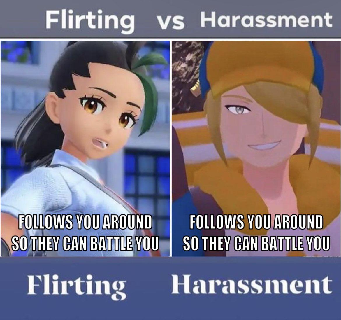 Flirting Vs Harassment Pokémon Scarlet And Violet Know Your Meme 3103