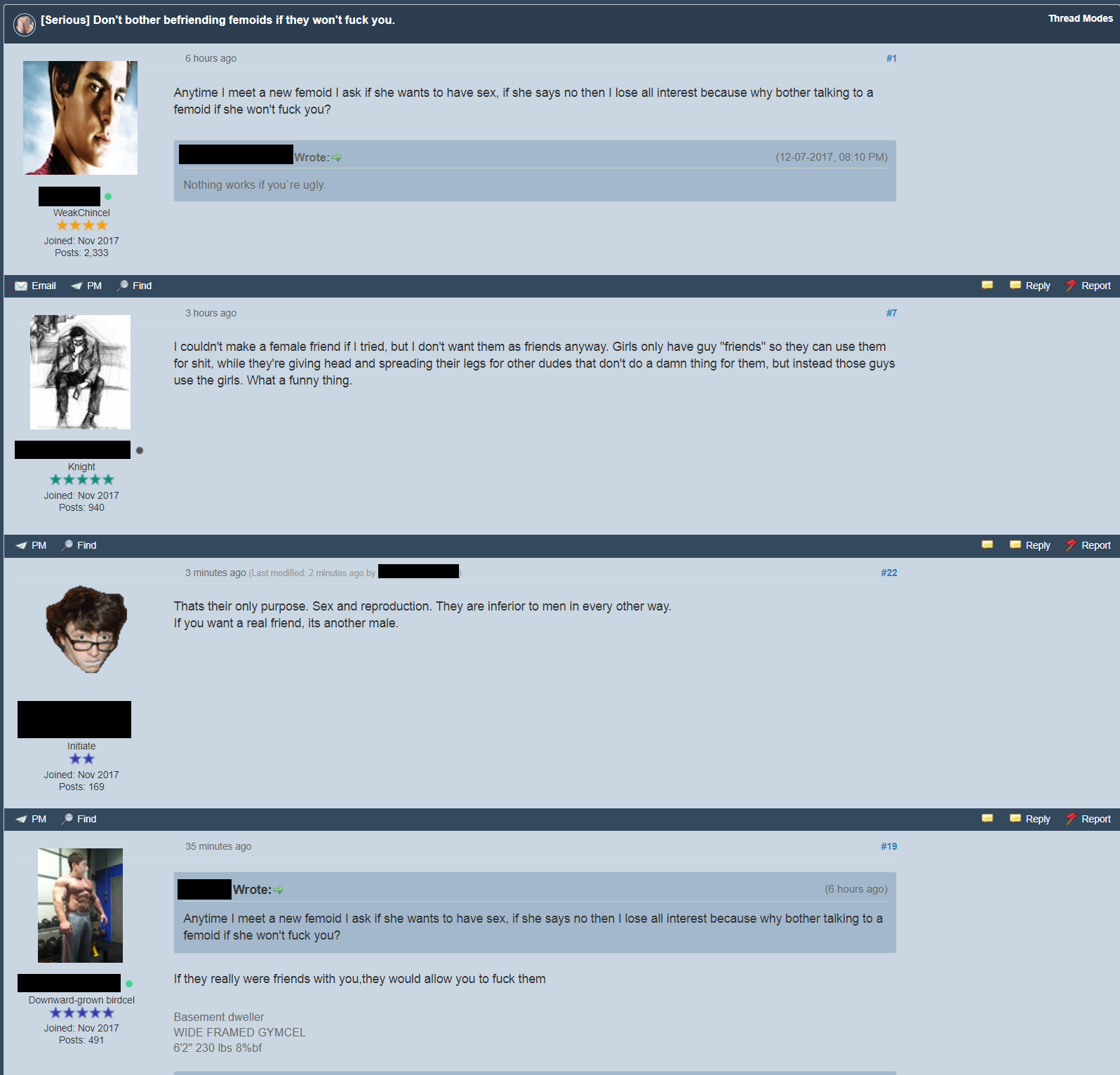 Femoid | Femoid | Know Your Meme