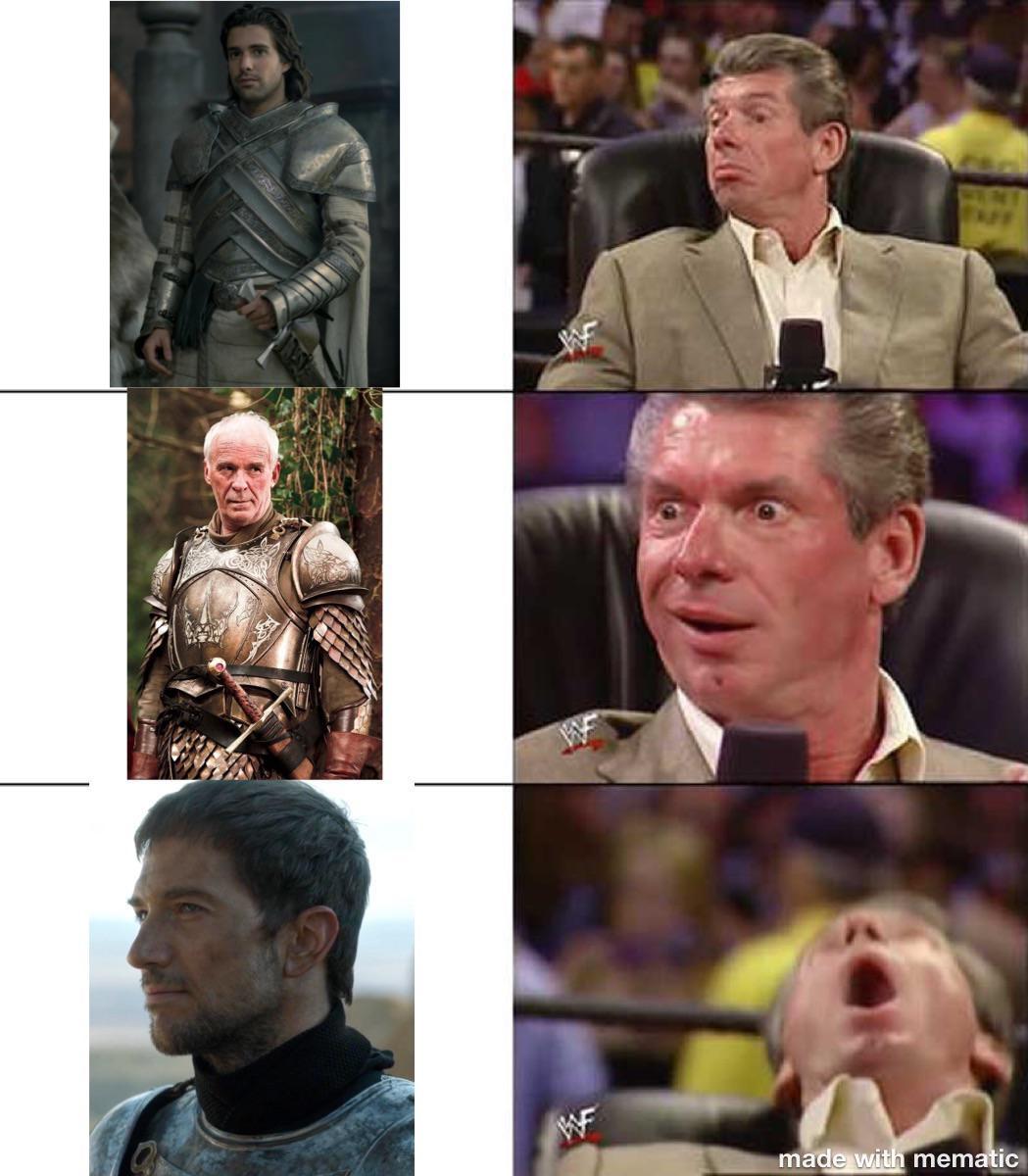 Jamie Lannister talking about his favorite knight. | /r/FreeFolk | /r ...