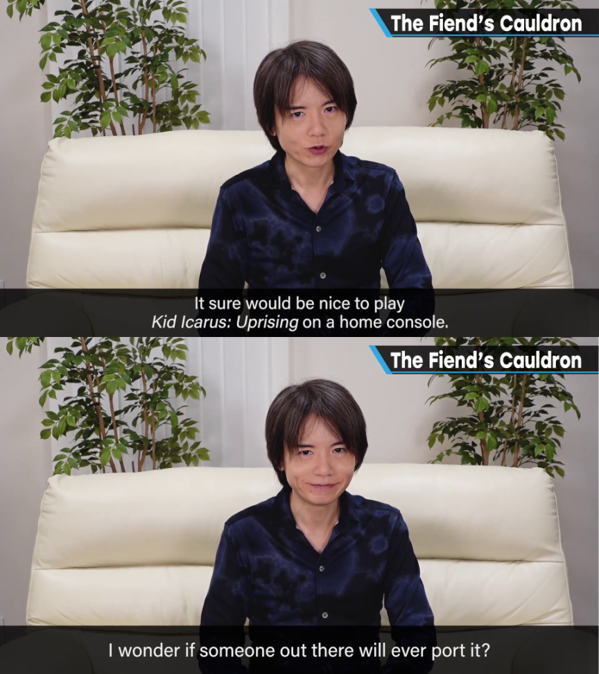 Well? | Masahiro Sakurai | Know Your Meme