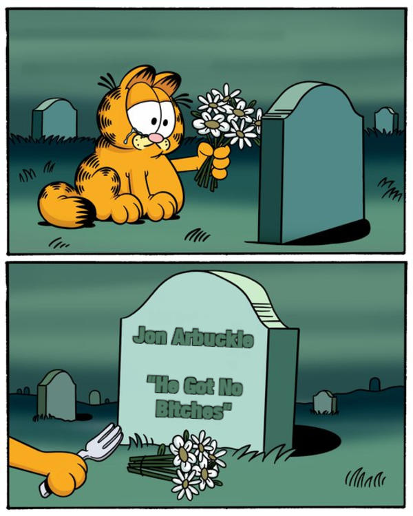 RIP Jon Arbuckle | Garfield | Know Your Meme