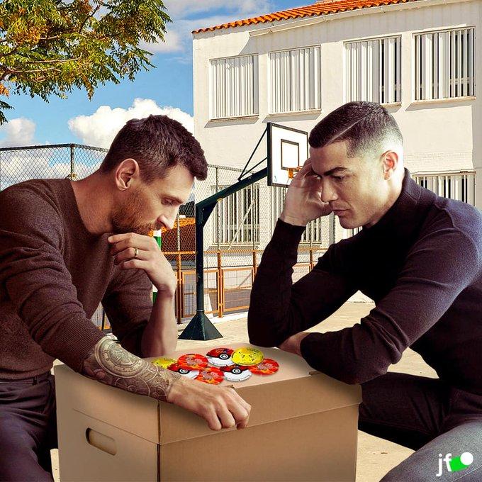 Messi Ronaldo Chess (Meme) | Messi and Ronaldo Playing Chess | Know ...
