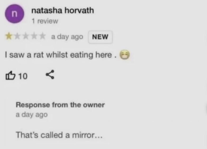 Who Never Pays Their Restraunt Bills? RATMAN!! | /r/madlads | Mad Lad ...
