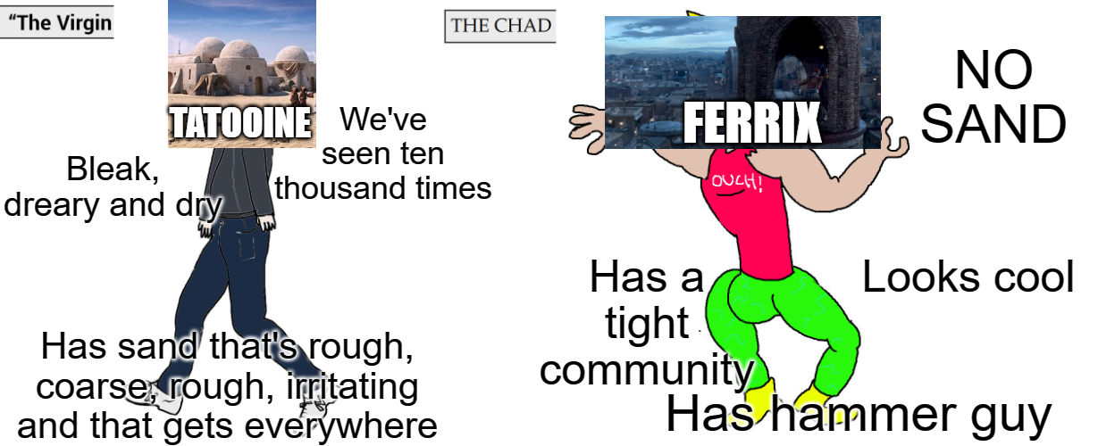 Anyone else love Ferrix? | /r/PrequelMemes | Prequel Memes | Know Your Meme