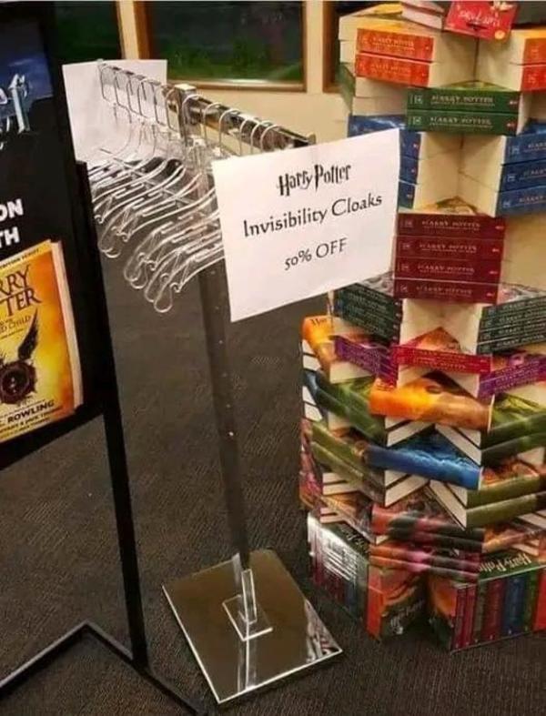 Invisibility cloak 50% off ‍♂️ | /r/wholesomememes | Wholesome Memes ...