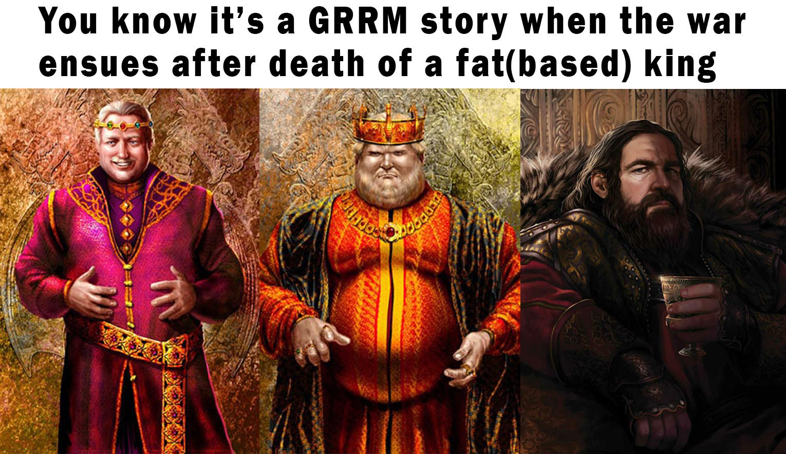 It looks like GRRM is foreshadowing something | /r/FreeFolk | /r ...