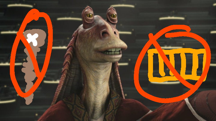 Jar Jar Binks proposes a moratorium on all brick and screw memes ...