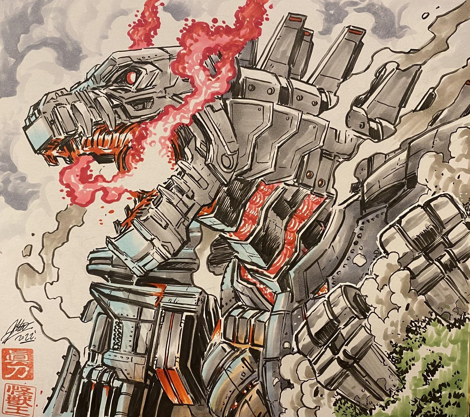 Matt frank mechagodzilla | Godzilla vs. Kong | Know Your Meme