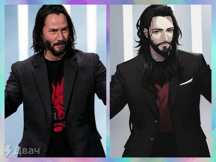Different Dimension Keanu Reeves | Different Dimension Me | Know Your Meme