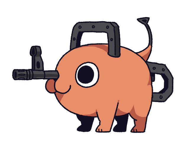 Pochita the rifle devil | Pochita | Know Your Meme