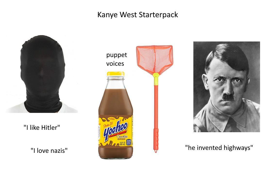 Kanye West Starterpack | /r/starterpacks | Kanye West On InfoWars ...