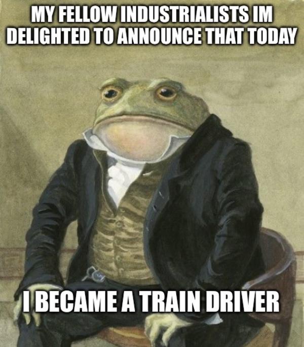 Train goes WROOM | /r/wholesomememes | Colonel Toad | Know Your Meme