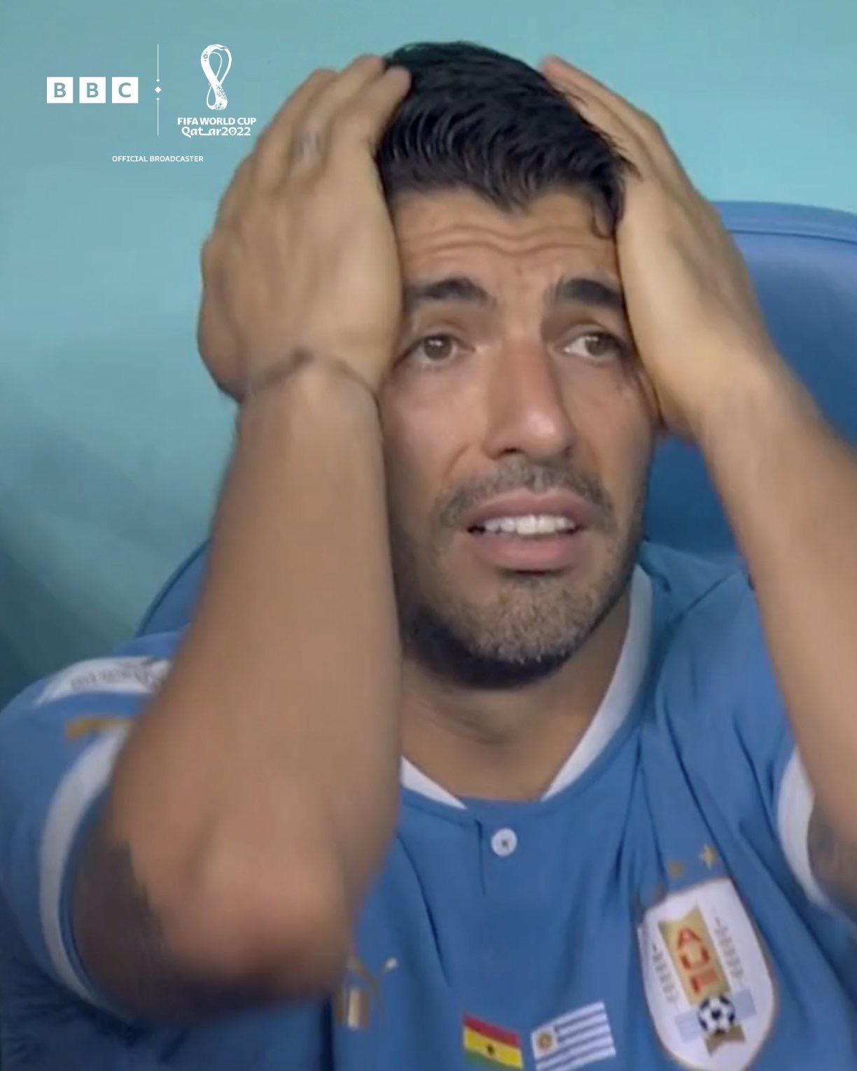 Distraught Luis Suarez is bound to be a classic meme. Invest now! HOT ...