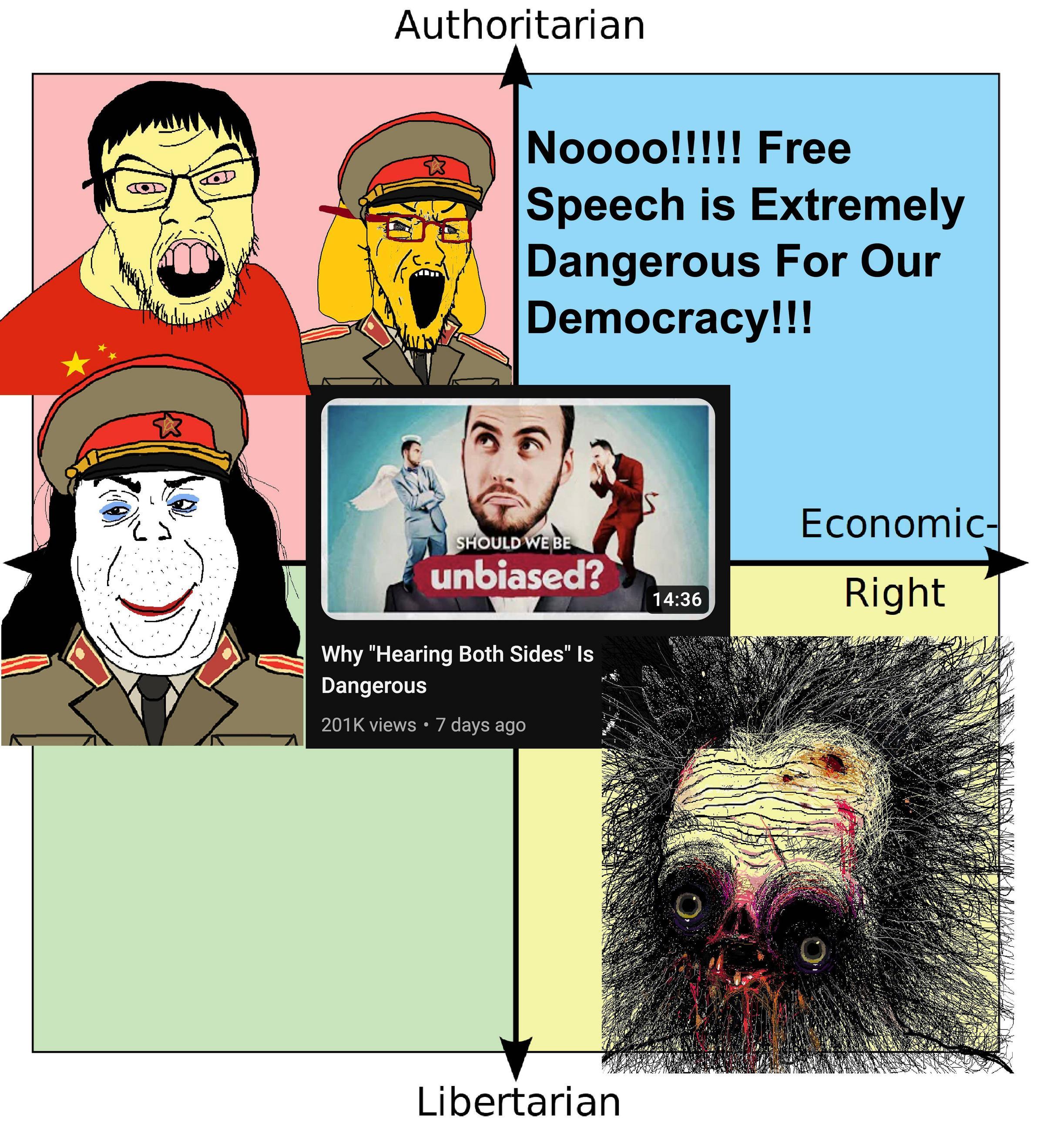 My Feelings Roughly Correlates With The LibRight Wojak... Roughly ...