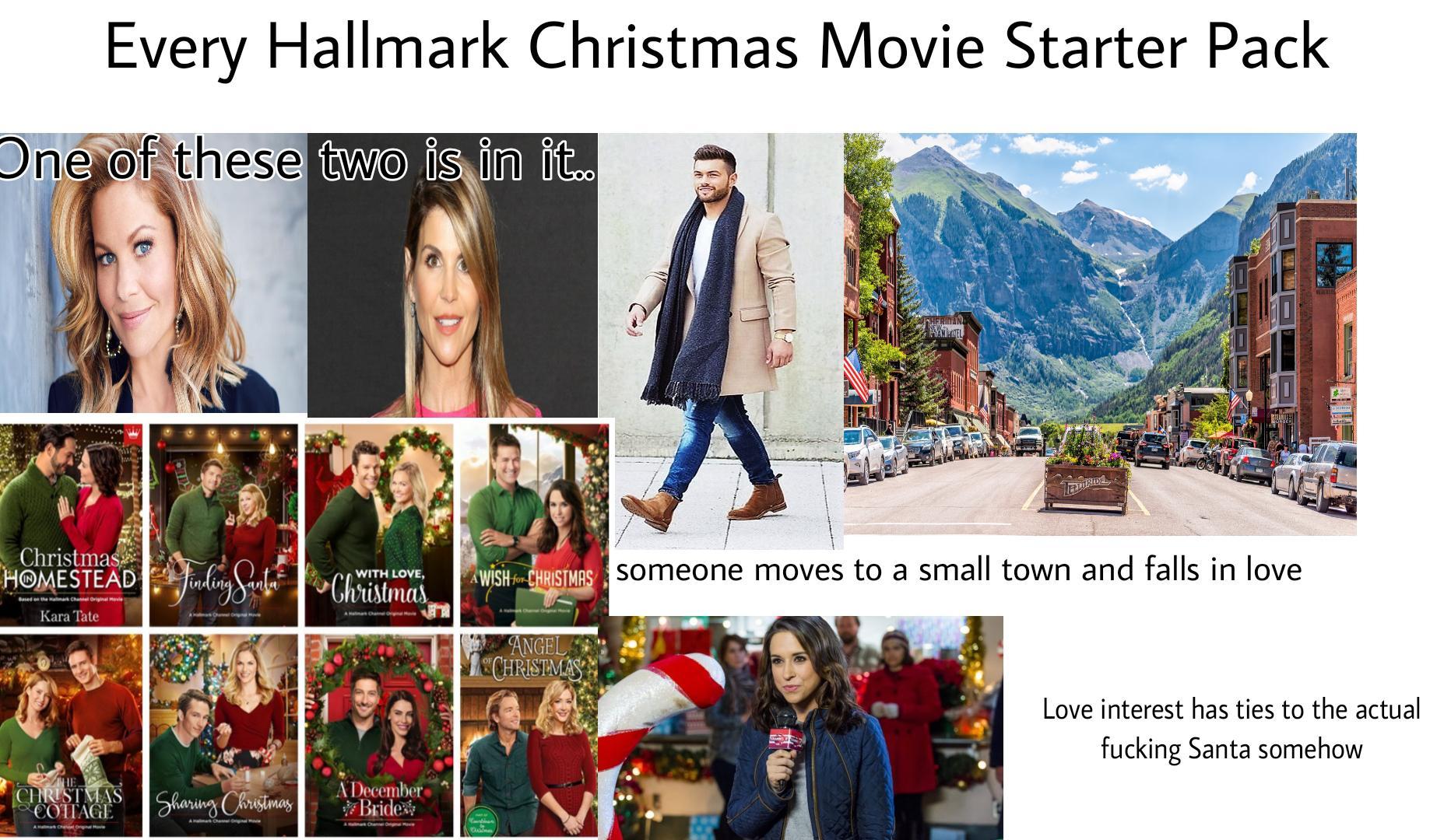 Every Hallmark Christmas Movie Starter Pack | /r/starterpacks | Starter ...