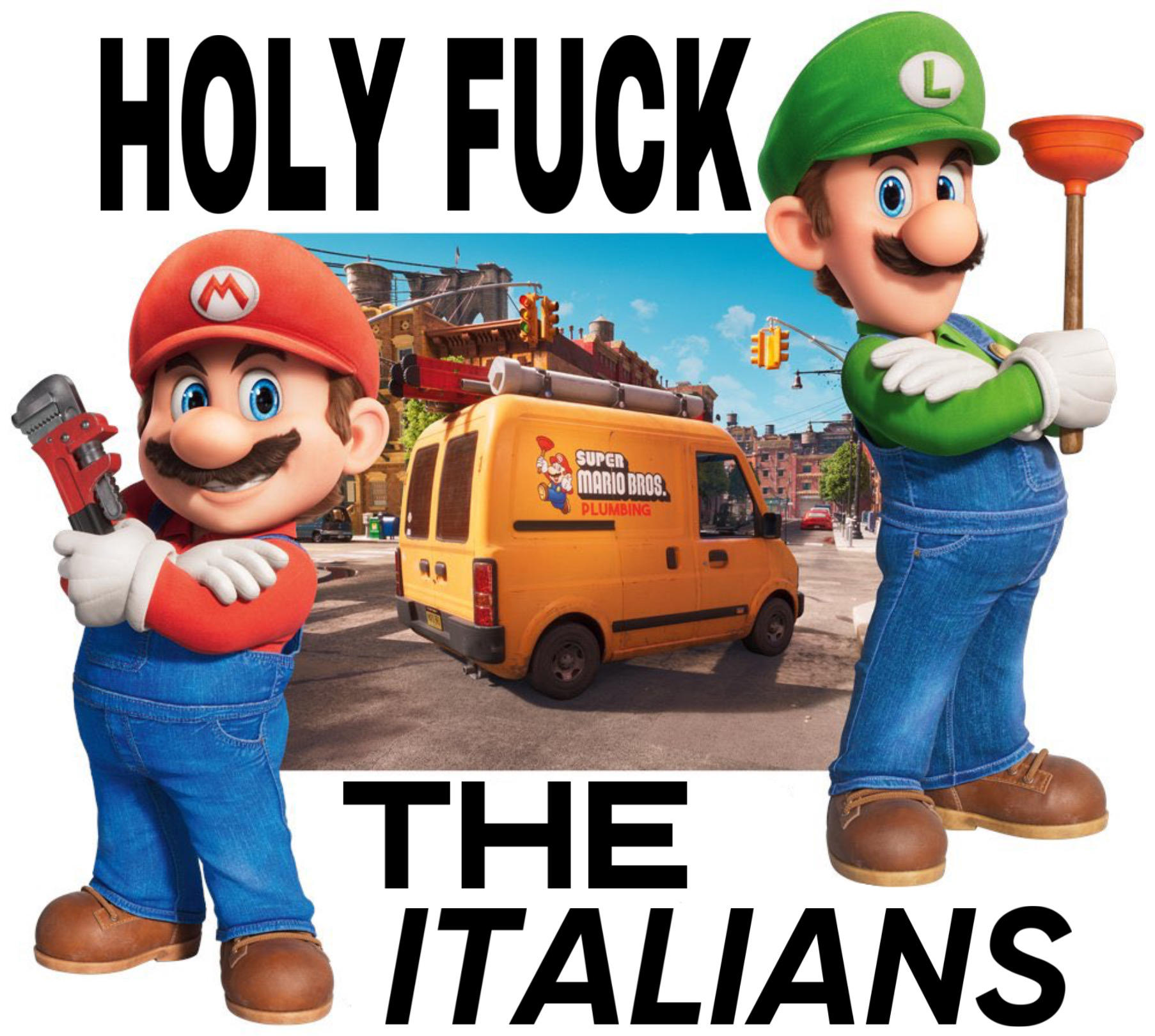 The Italians | The Super Mario Bros. Movie (2023 Film) | Know Your Meme