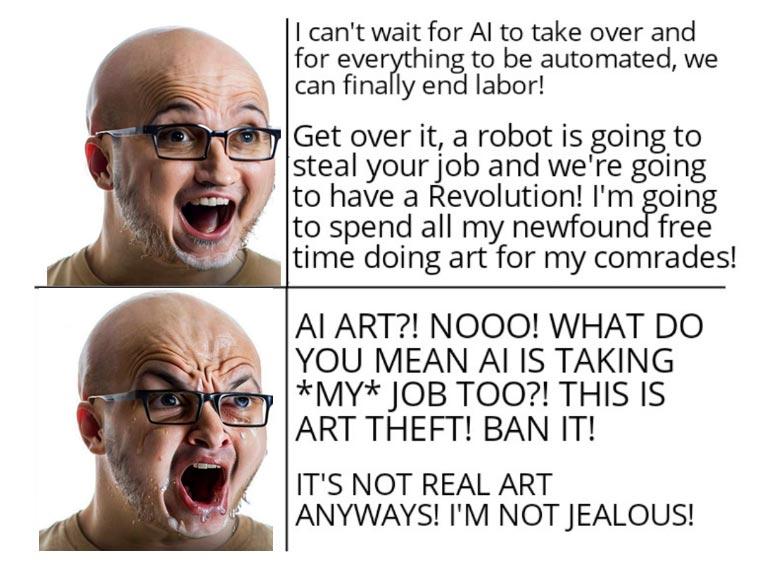 AI Soyjak doesn't like AI art | Stable Diffusion | Know Your Meme