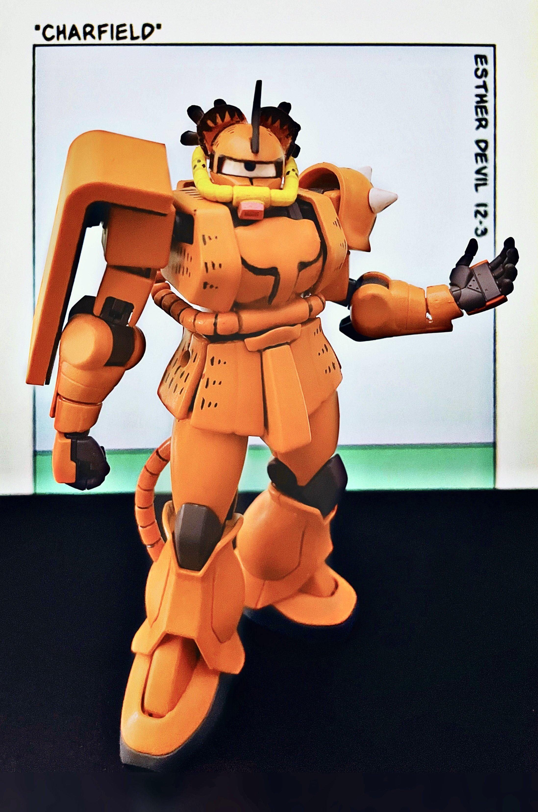 MS-06S ZAKU II "Charfield" GARF custom | Crossover | Know Your Meme