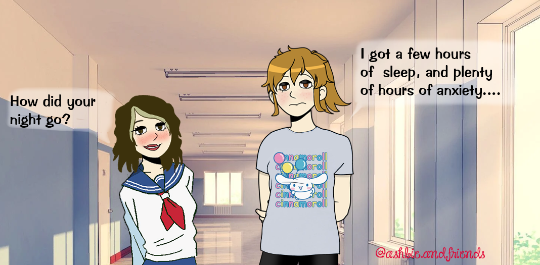 Anxiety instead of sleep | Ashbie Moon / Aspie Girl / Aspie Chan | Know ...