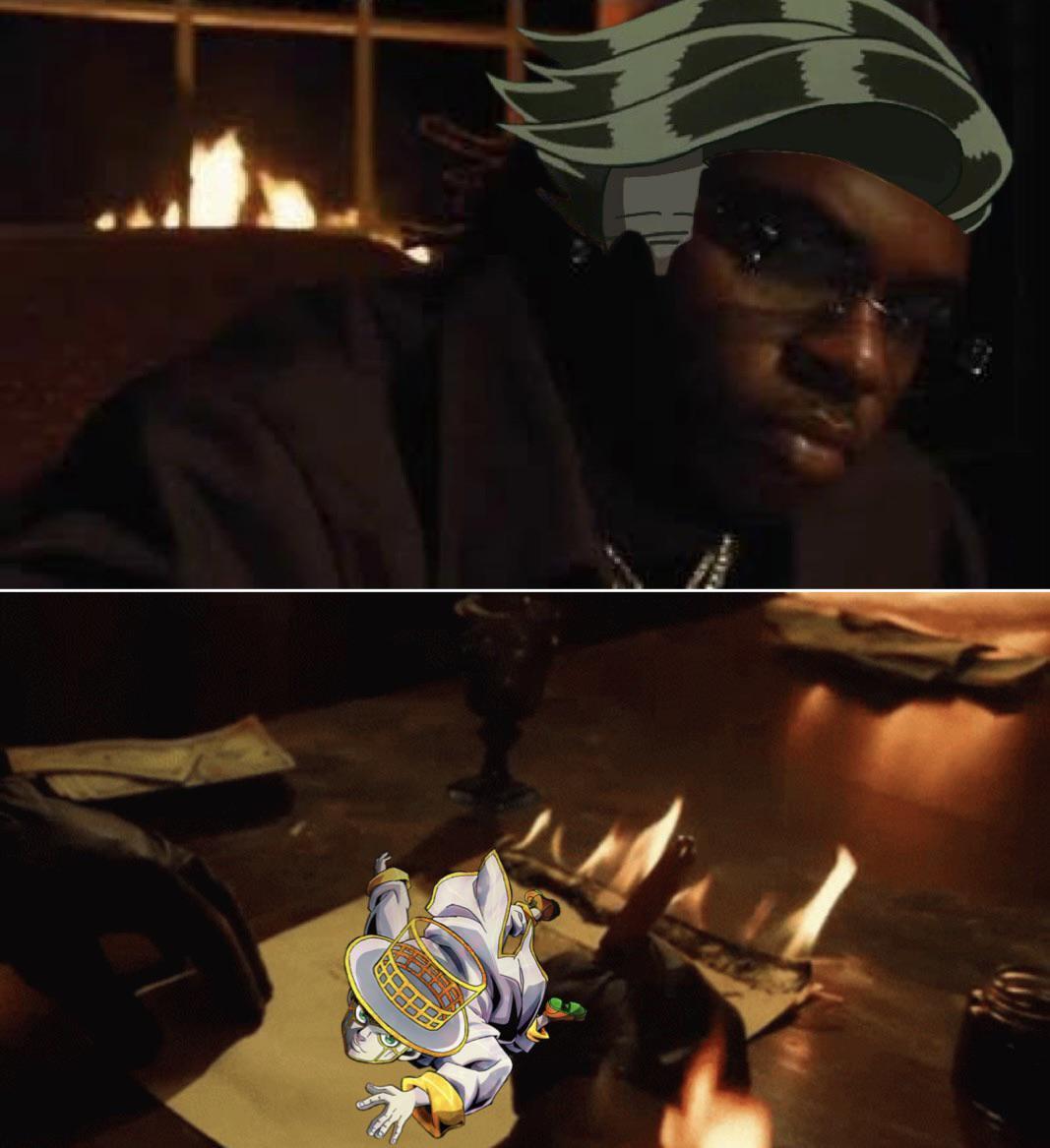 Rohan during the end of the world | /r/ShitPostCrusaders/ | JoJo's ...