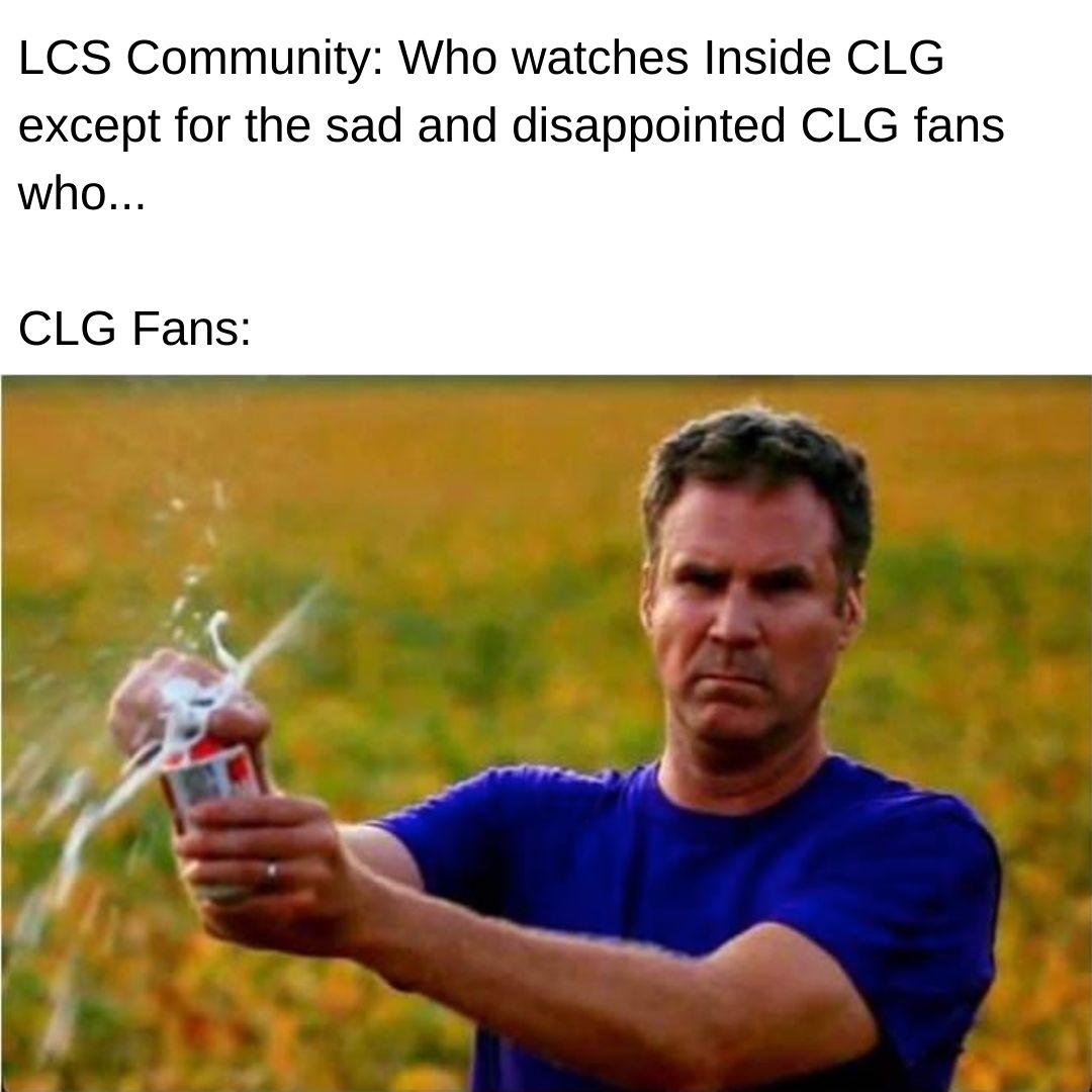 no one: CLG fans: | Sounds Like a 2023 Problem / Will Ferrell Cracking ...