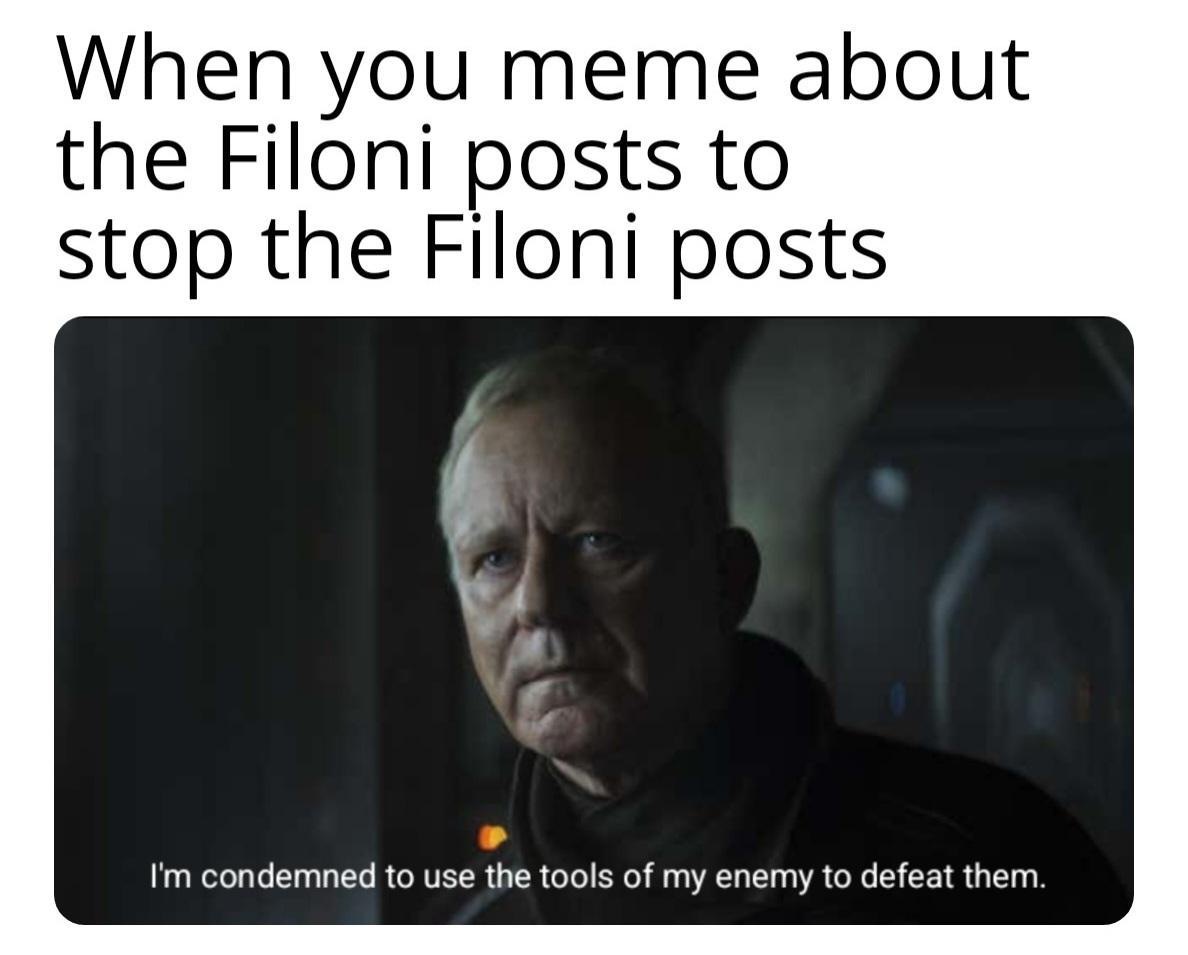 Just stop. No one said they hate Filoni. | /r/PrequelMemes | Prequel ...