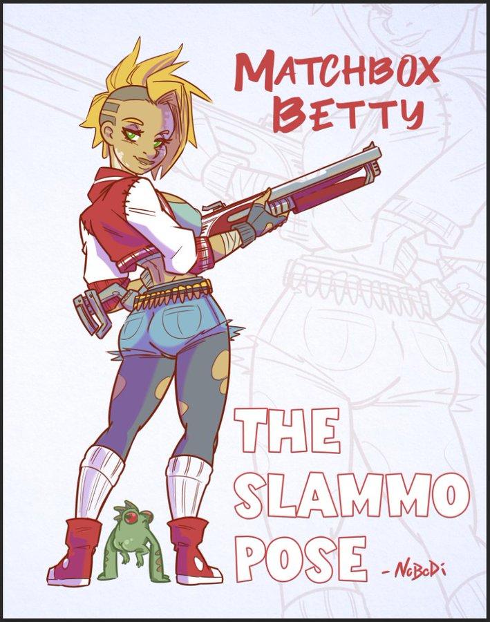 Matchbox Betty Slammo Pose | Slammo Pose | Know Your Meme