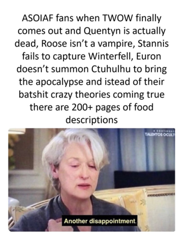 Some people are just hard to satisfy | /r/FreeFolk | /r/freefolk | Know ...