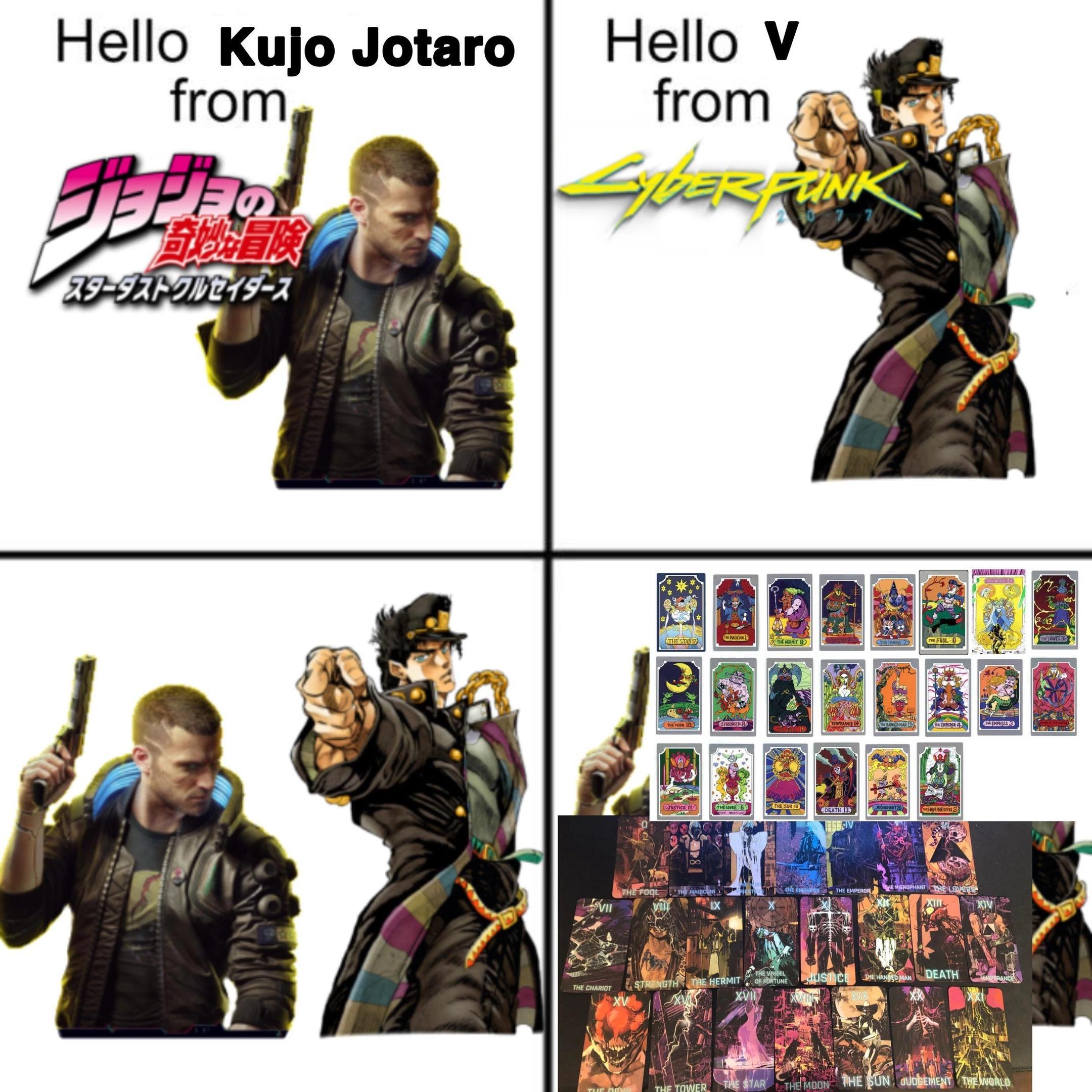 Taro cards enjoyers | /r/ShitPostCrusaders/ | JoJo's Bizarre Adventure ...