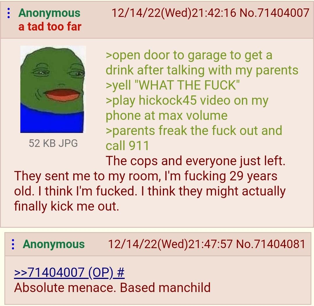 Shot in the dark | /r/Greentext | Greentext Stories | Know Your Meme