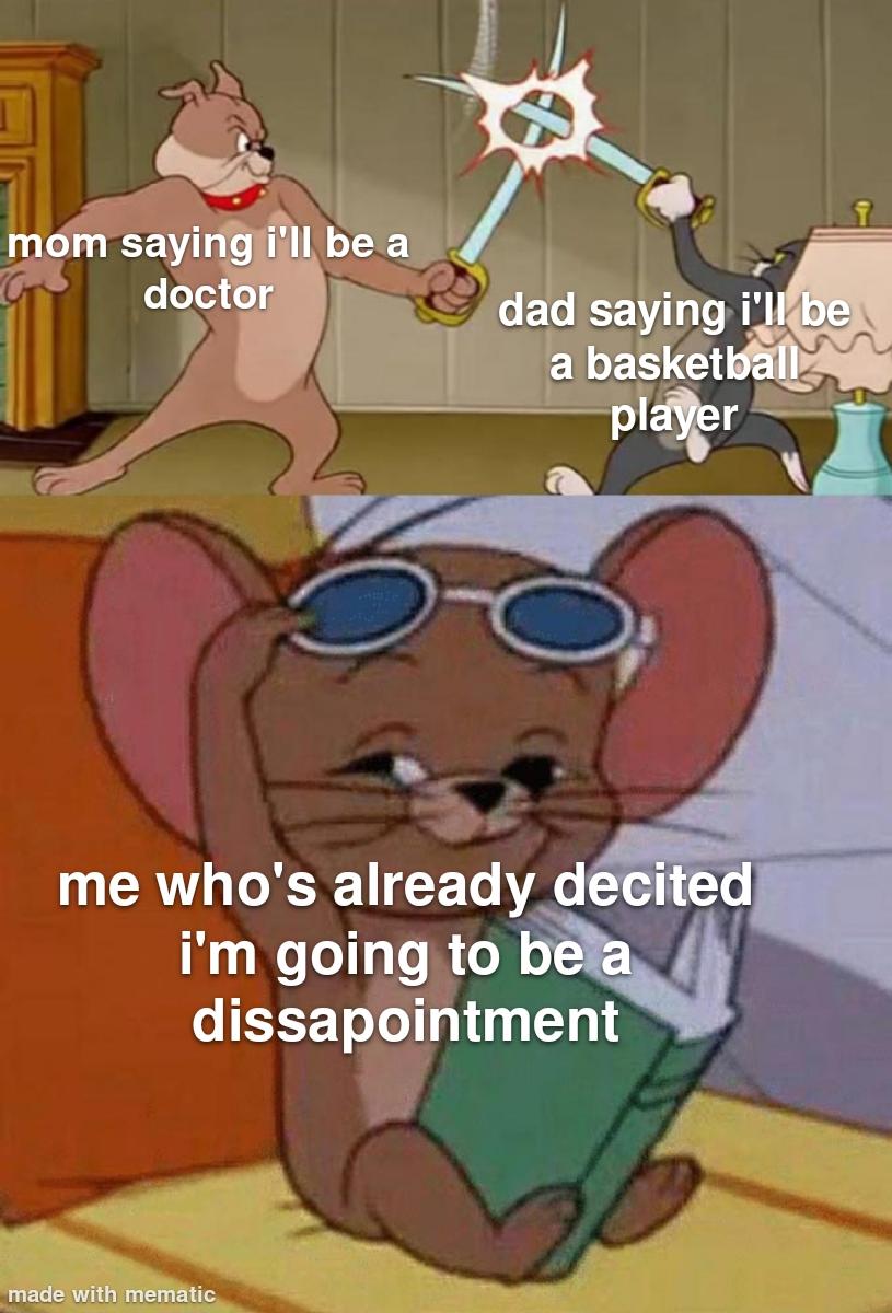 sorry for bad english i'm dutch | /r/memes | Spike and Tom Sword Fight ...