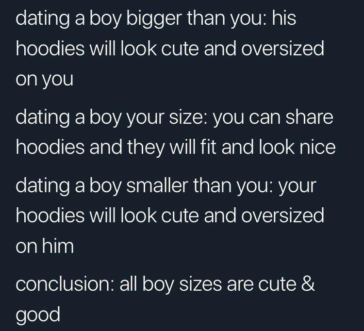 Size doesn’t matter
