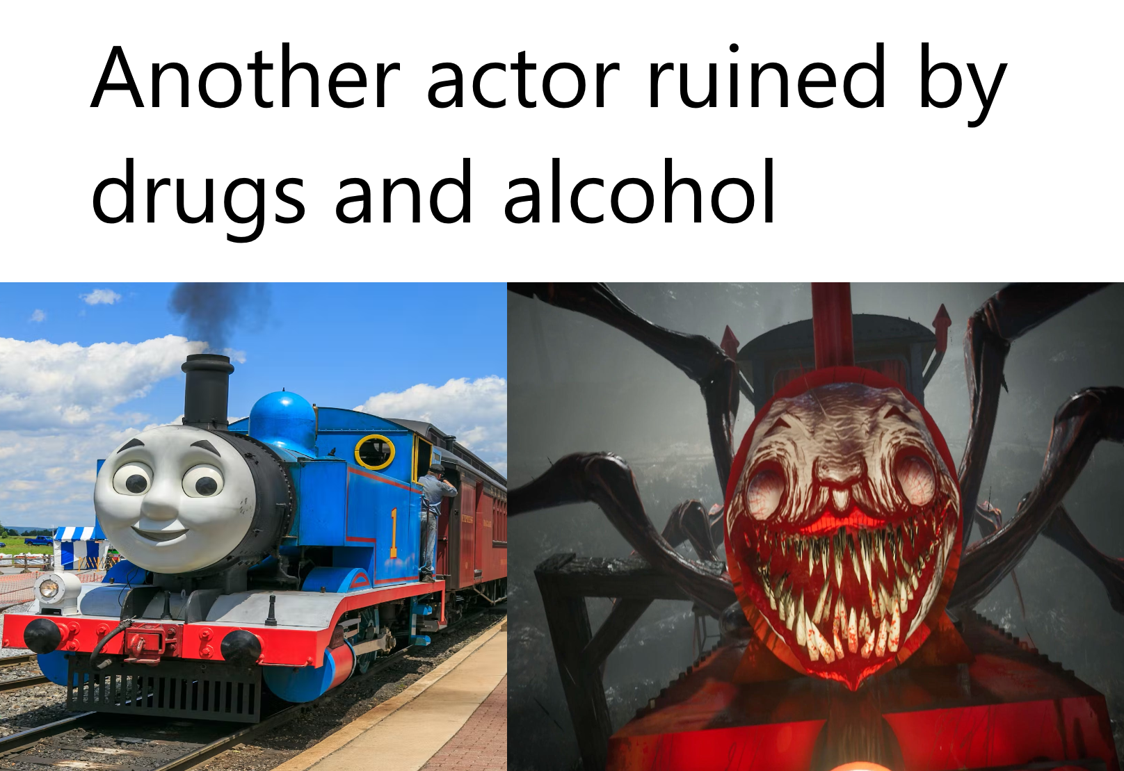 So sad to see this happen | /r/dankmemes | Thomas the Tank Engine ...