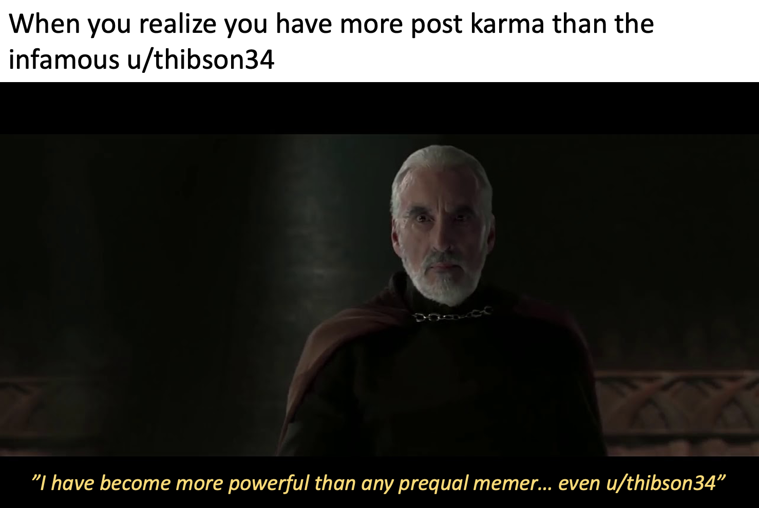 I have become more powerful than the emperor - I can overthrow him ...
