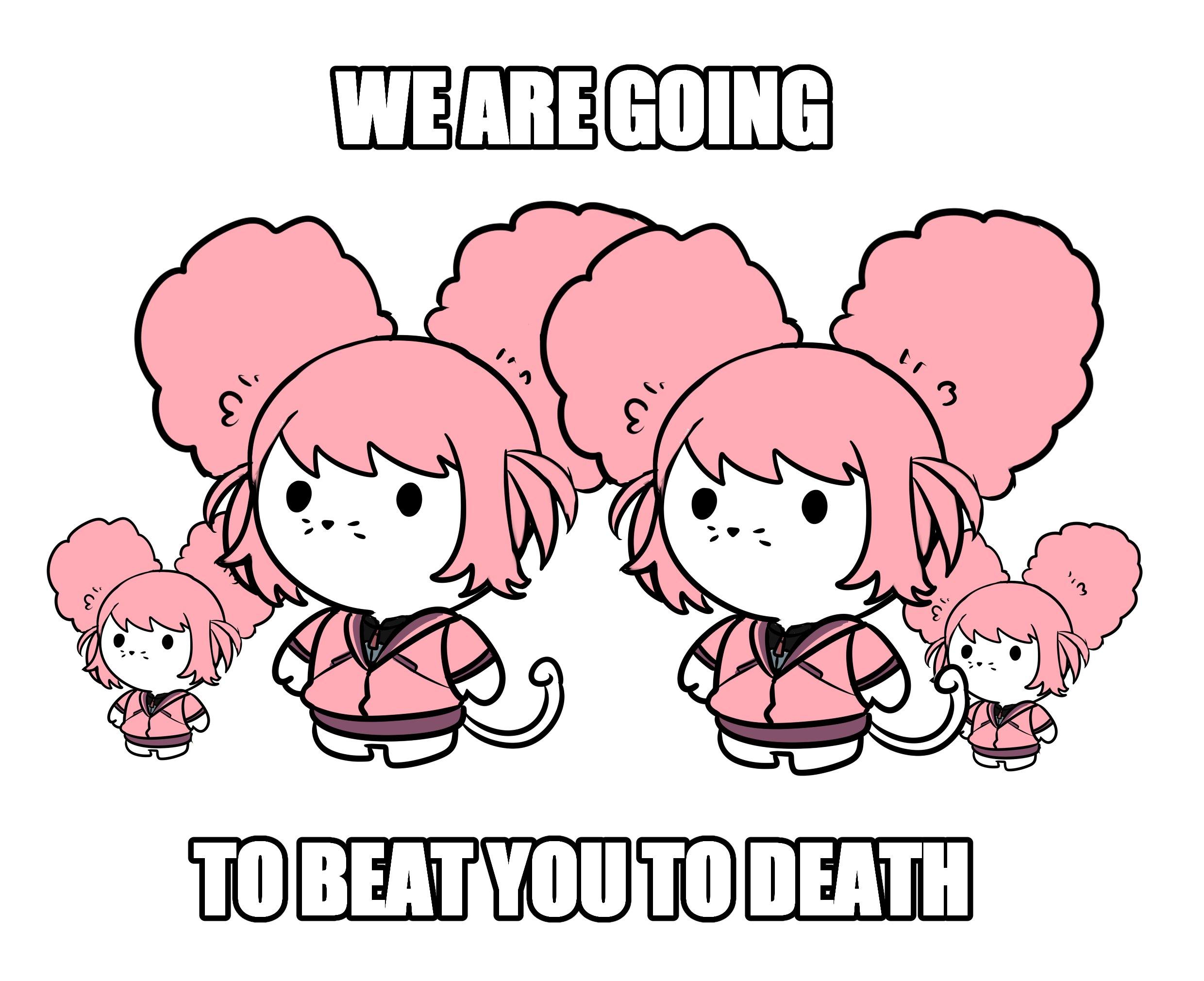 We are going to beat you to death | Tandemaus and Maushold | Know Your Meme