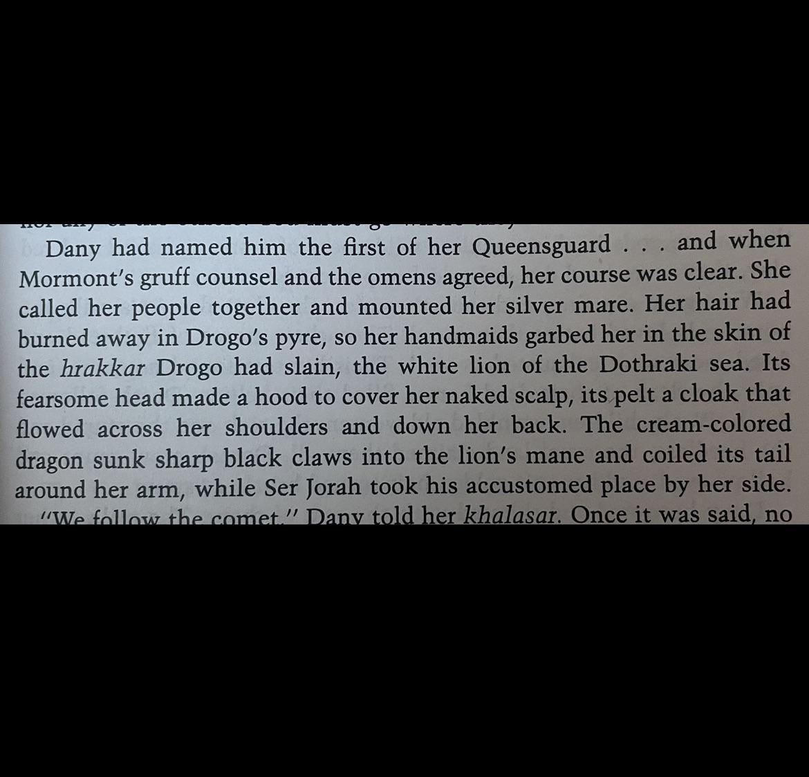 Dope visual of Dany that they didn’t include in the show. She’s bald ...