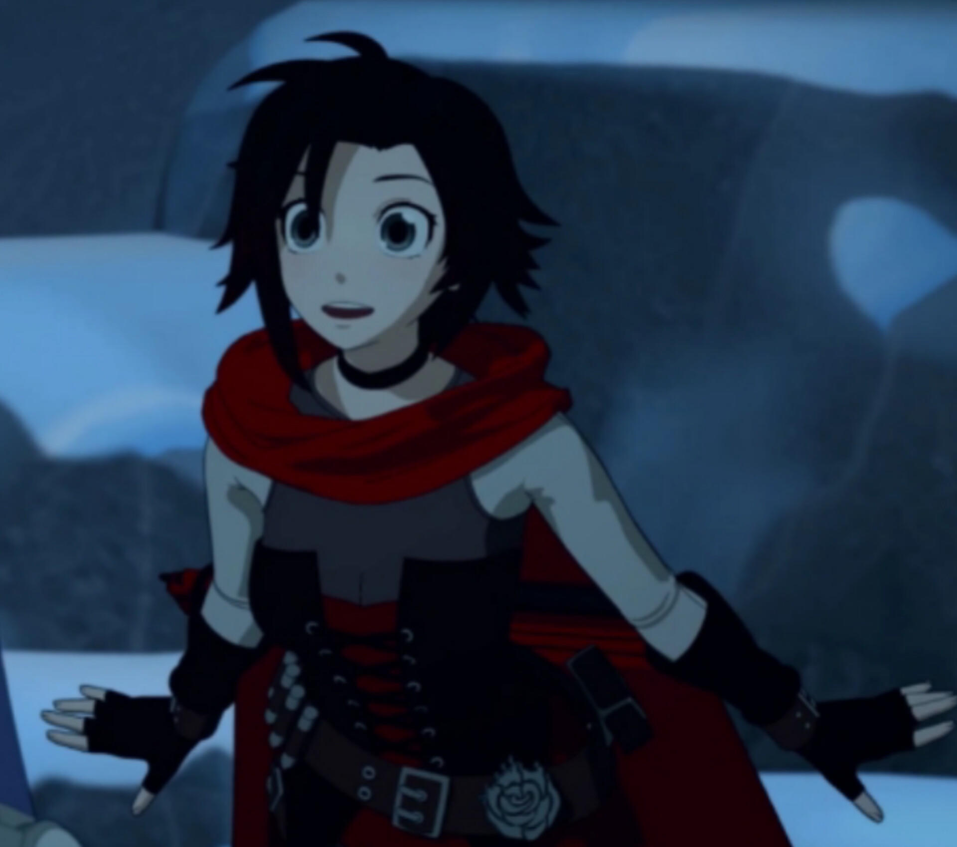 Something changed about this photo of Ruby. | RWBY | Know Your Meme