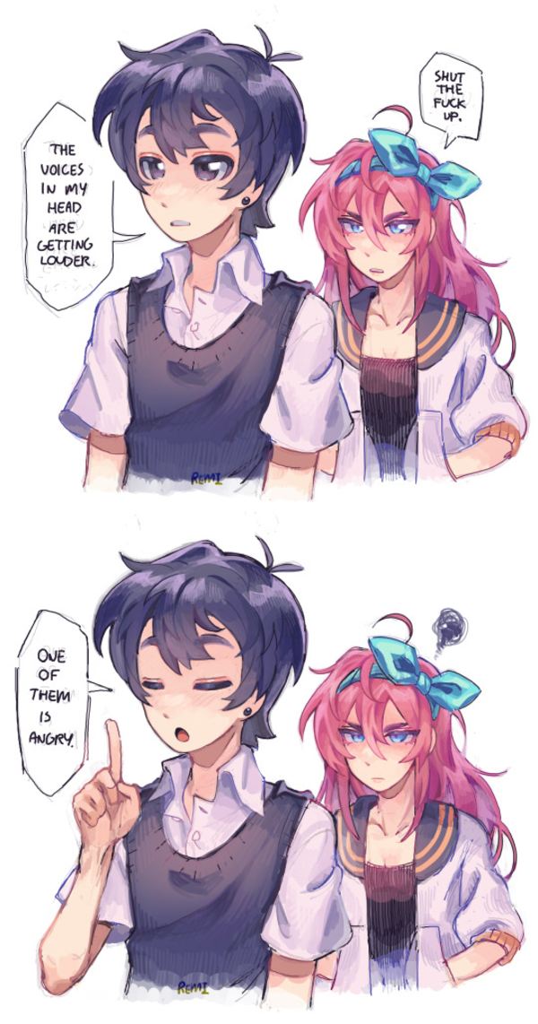 One of them is angry | OMORI | Know Your Meme