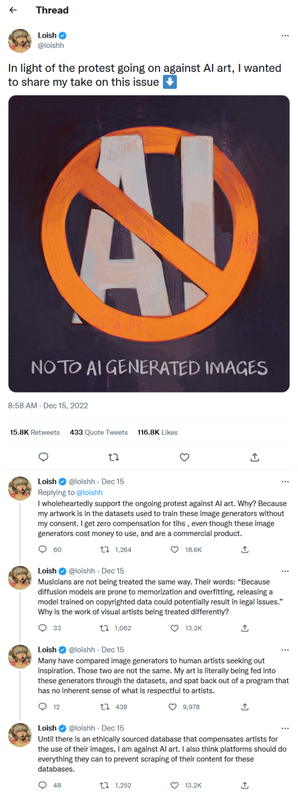 Twitter artist explains why they're against AI art | AI Art | Know Your ...