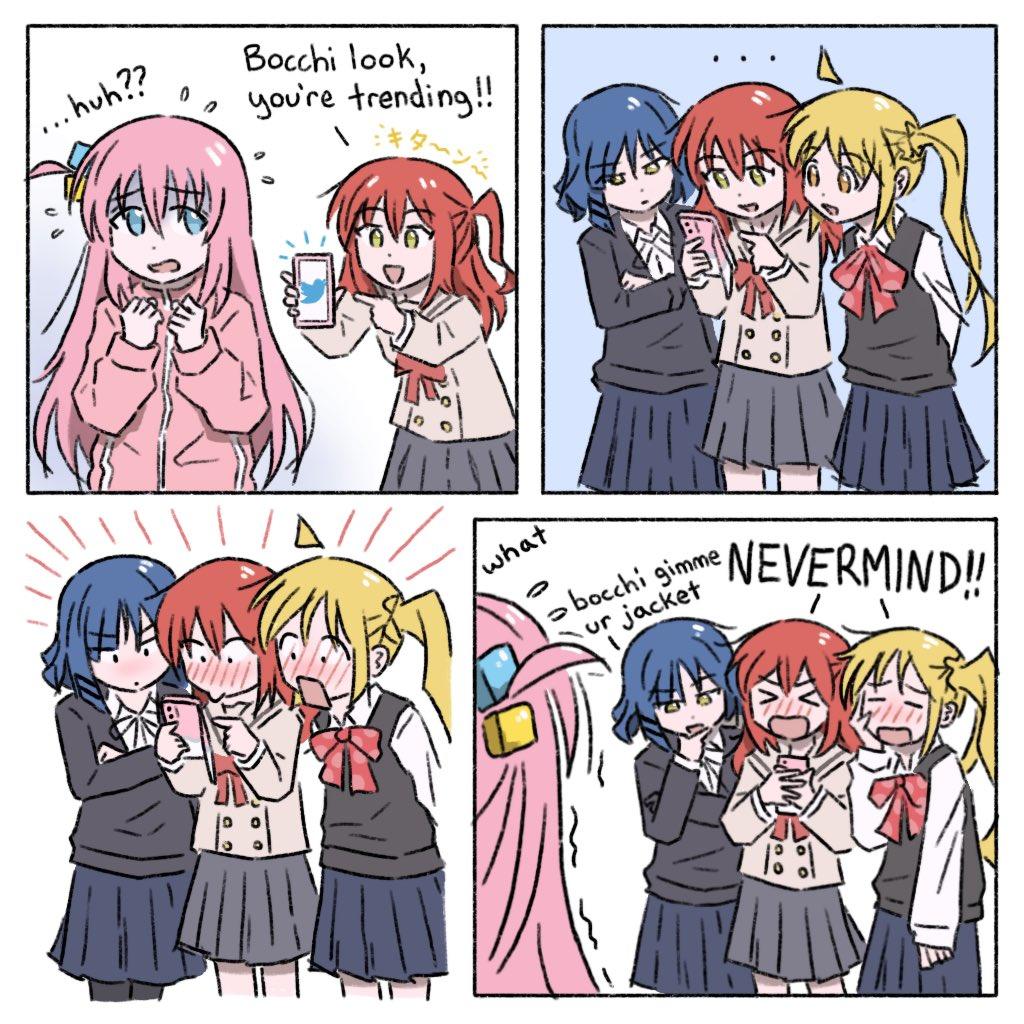 Bocchi Is Trending On Twitter Bocchi The Rock Know Your Meme 